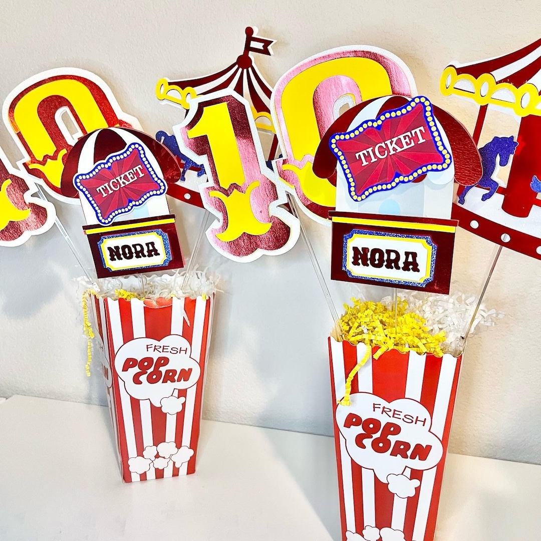 Circus Carnival Centerpieces - Etsy