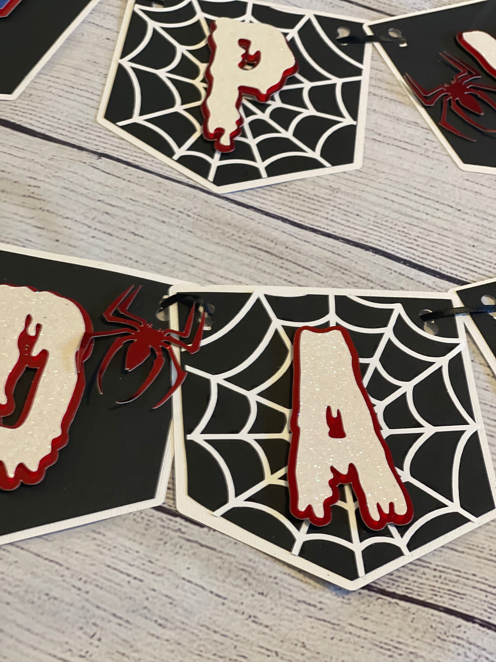 Spiderman Venom Happy Birthday Banner - Etsy
