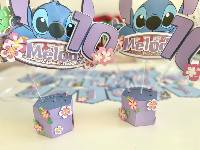 Lilo and Stitch Centerpieces - Etsy