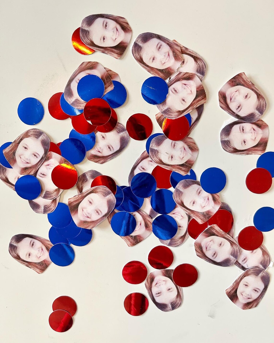Personalized Face Confetti | Custom Photo Party Decorations - Etsy