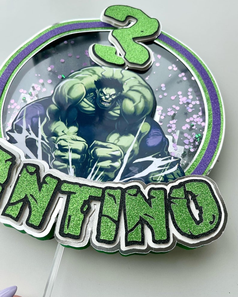 Hulk Cake Topper - Etsy