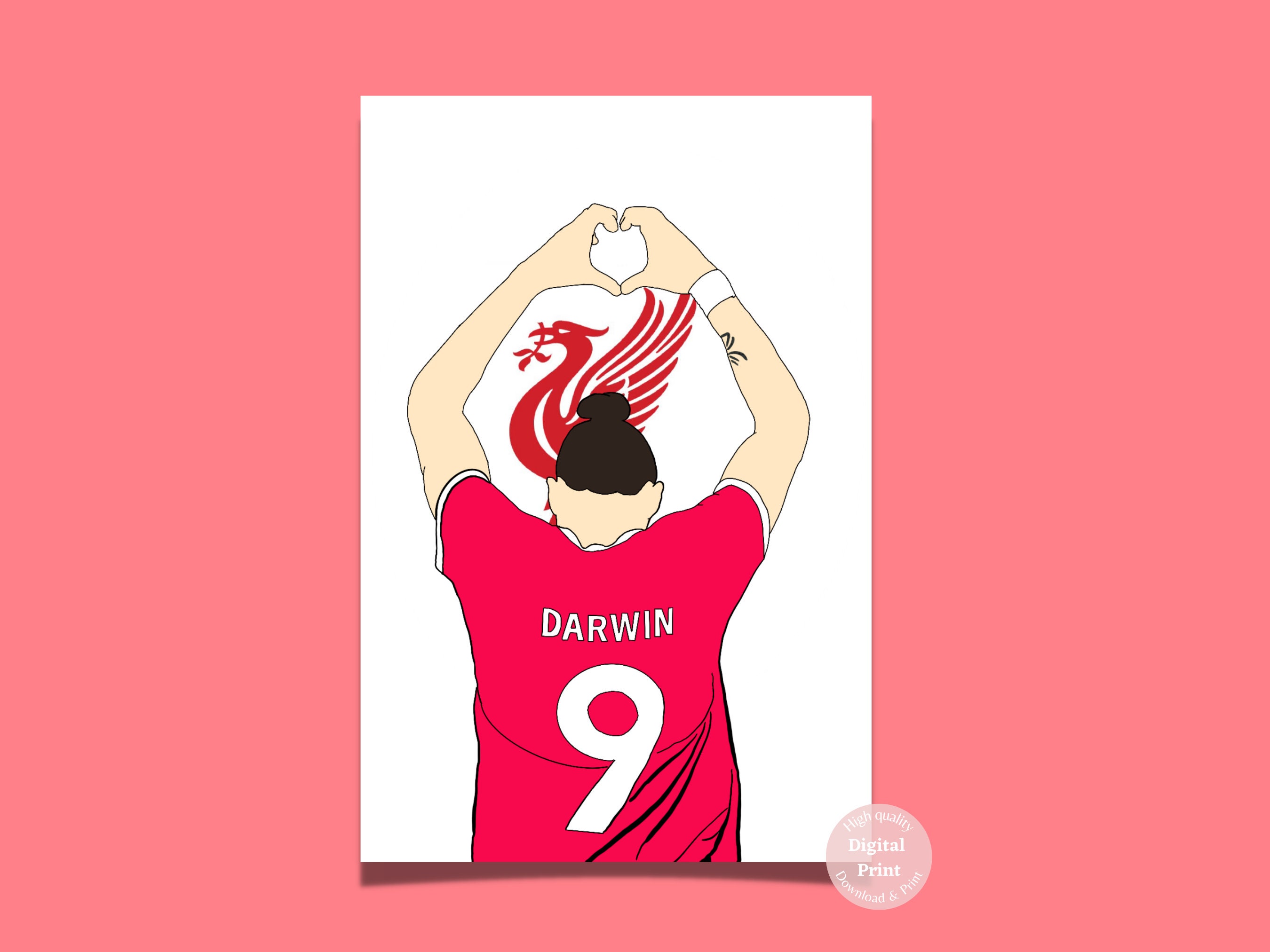 Printable Darwin Nunez Birthday Card | LFC Gift (digital Download) - Etsy