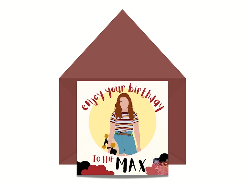 Stranger Things Birthday Card PRINTABLE Stranger Things - Etsy UK