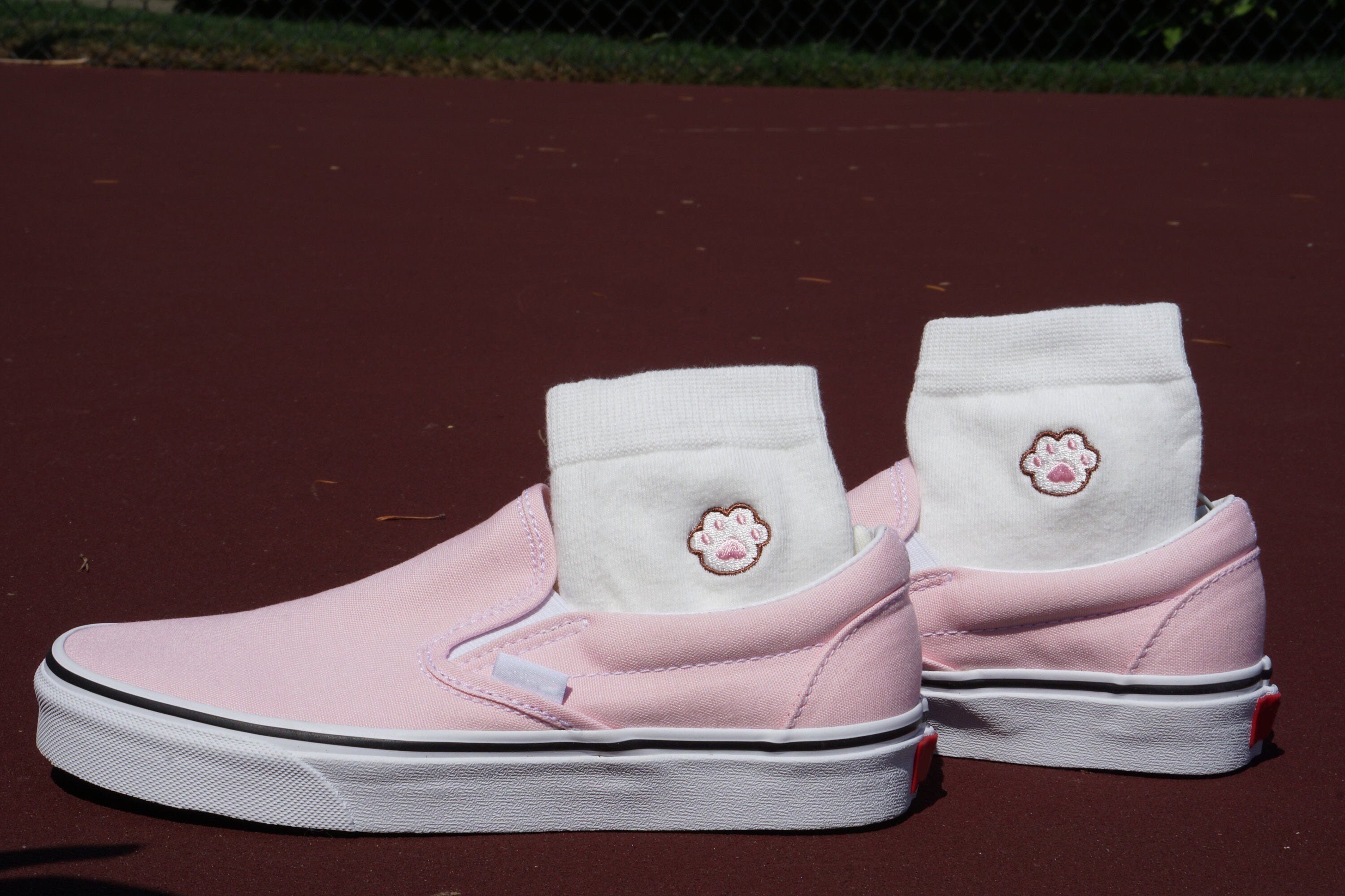 White Socks Cat Paw Sock Pack for Women Cool Socks Cat Paw | Etsy