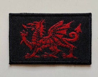 Dragon Red Patch | Etsy