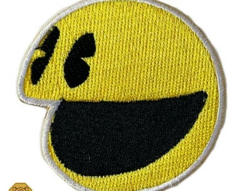 Pacman Iron on Patch | Etsy