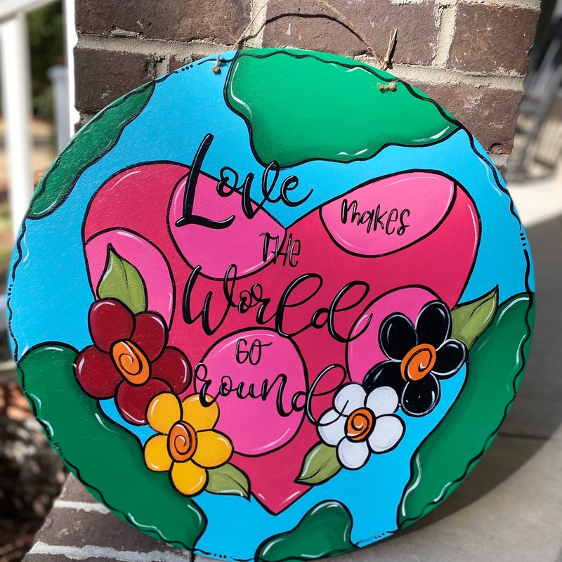 Earth Day Door Decor - Etsy