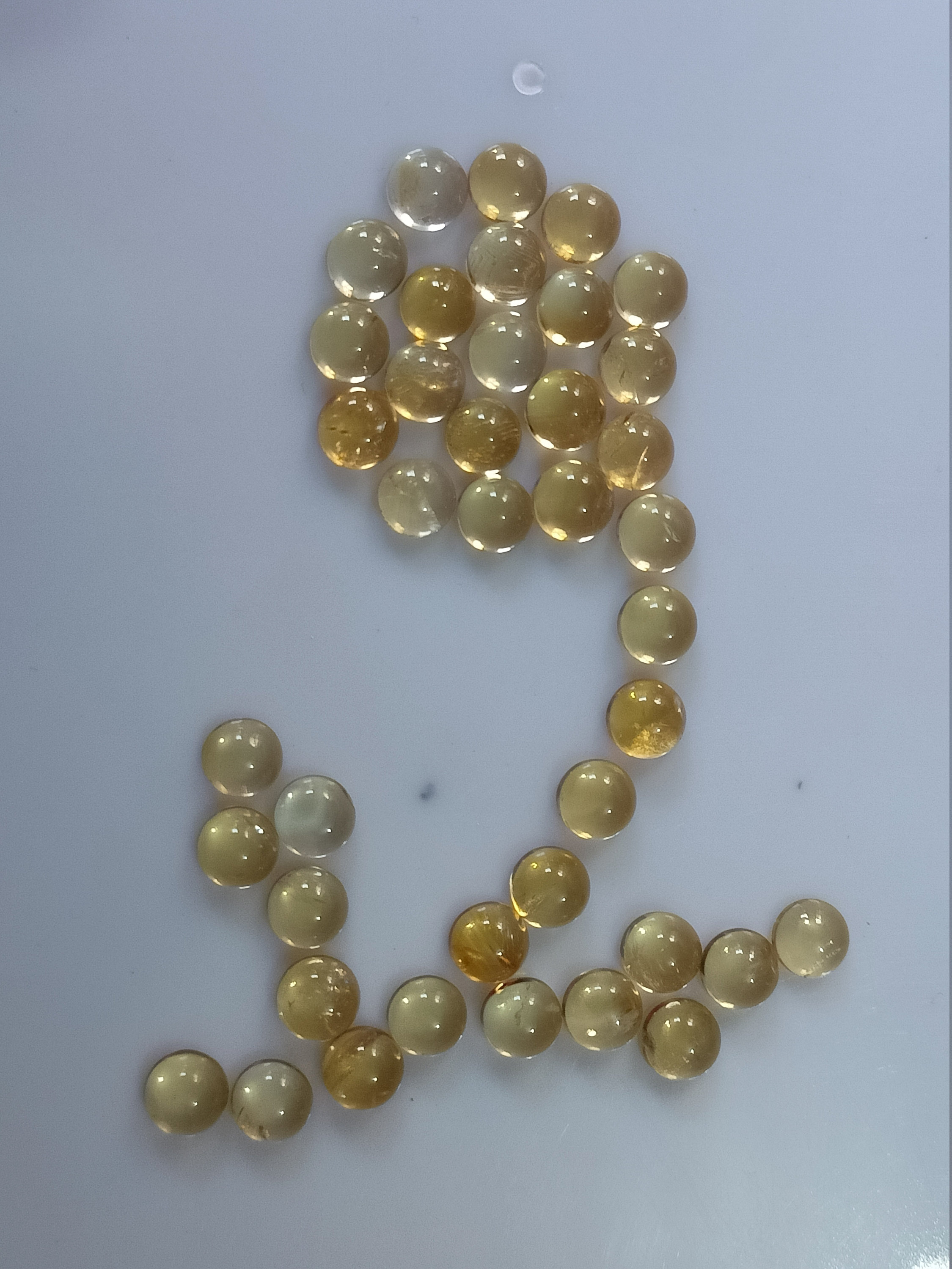 5 Pieces Lot Citrine Gemstone Natural Citrine Round Shape - Etsy UK