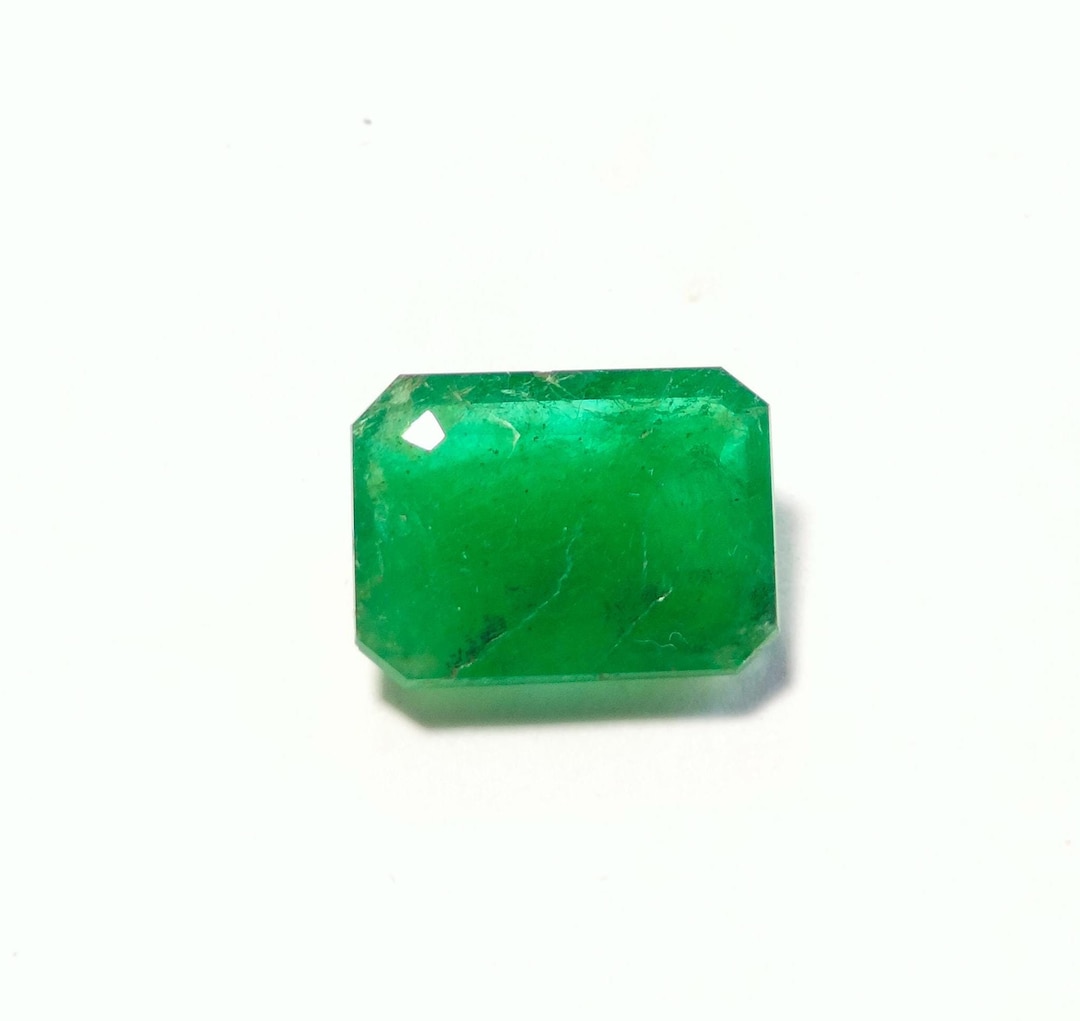 High Quality Emerald Loose Stone, May Birthstone Gem 12.7X9.7MM Hand ...