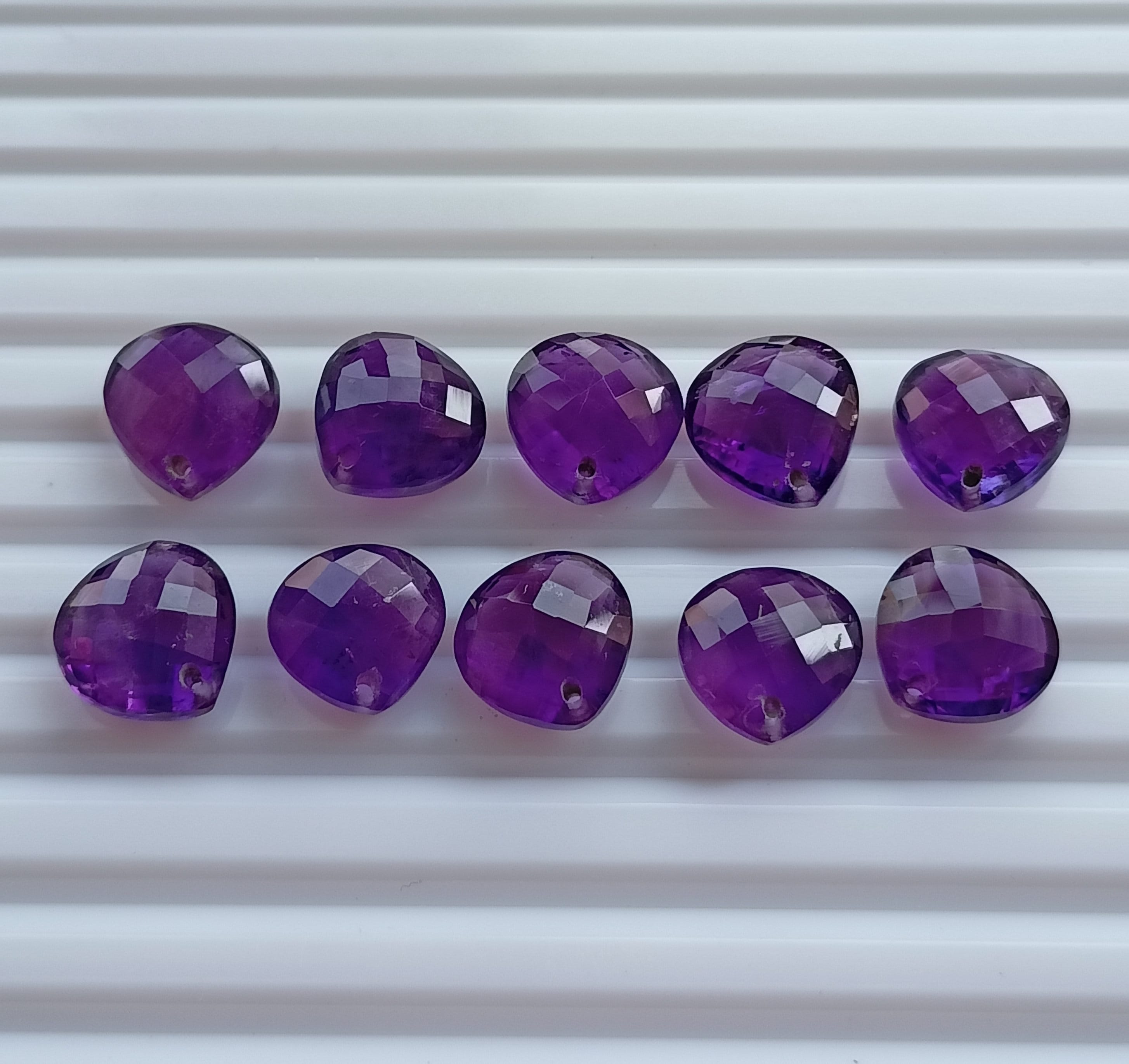 5 Pieces Lot Natural African Amethyst, Natural Gemstone, Best for ...