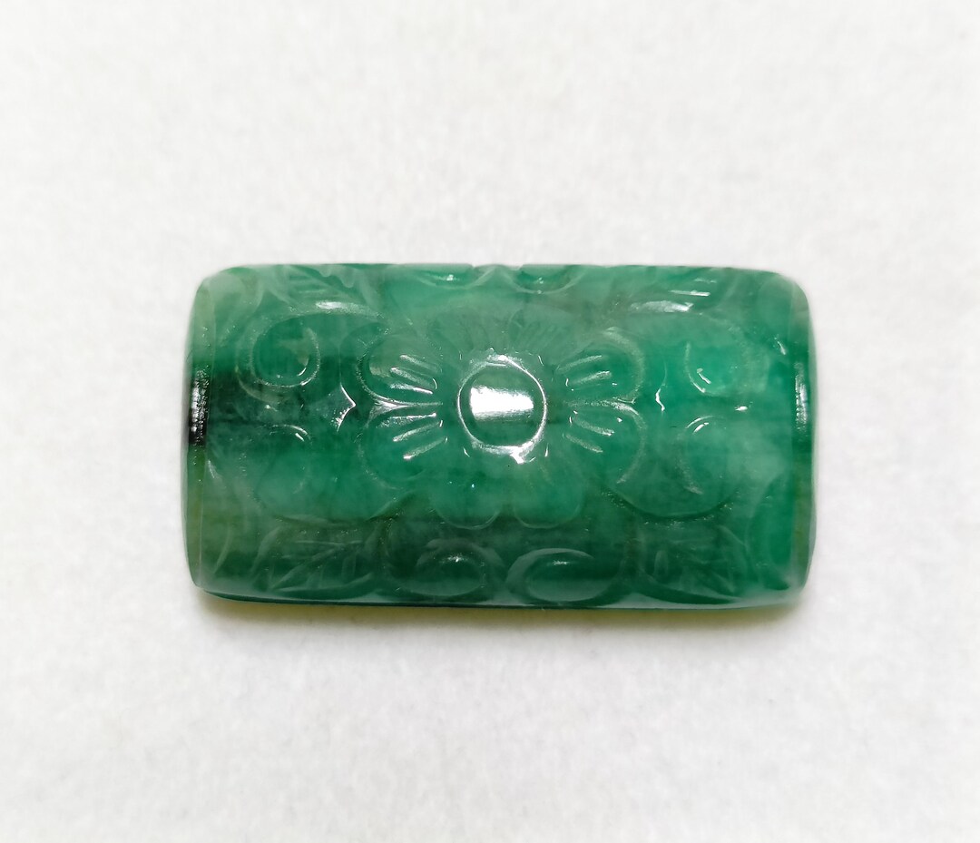Natural Emerald Carving Gemstone, Natural Emerald Loose Gemstone ...