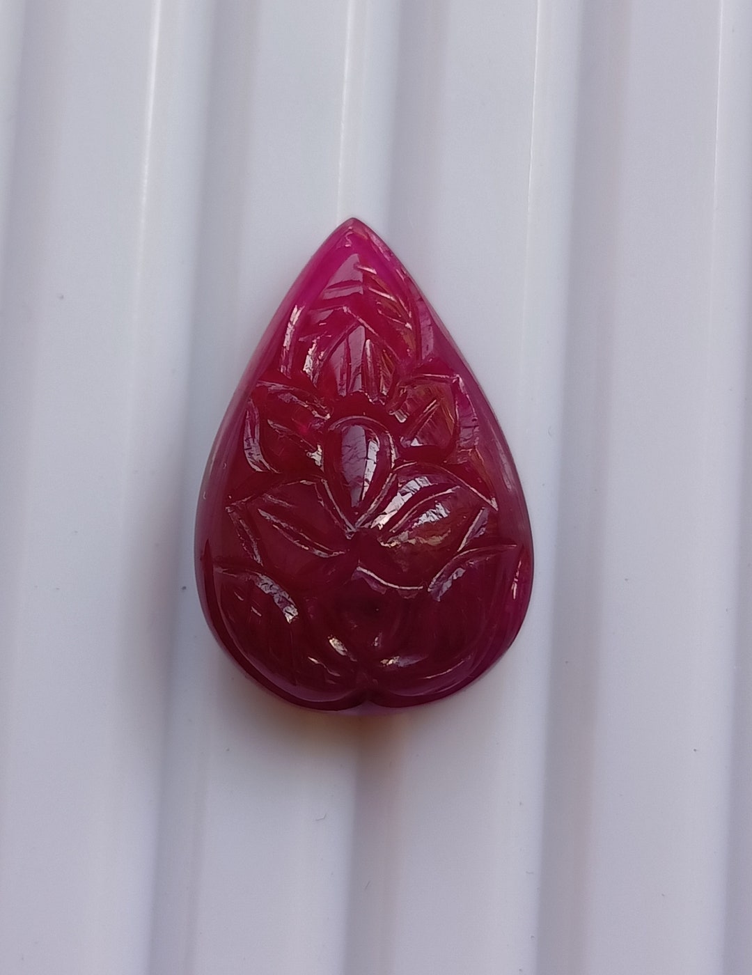 Natural Ruby Carving Gemstone, Best for Silver Jewelry, Making Jewelry ...
