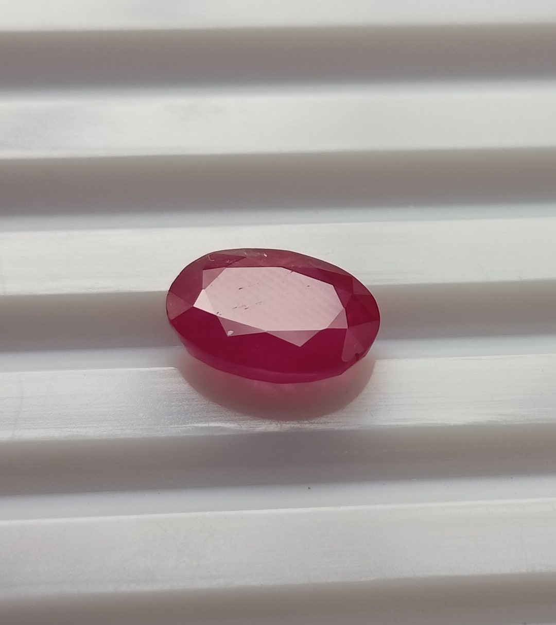 Natural Ruby, Faceted Ruby Gemstone, Natural Gemstone, Best for Silver ...
