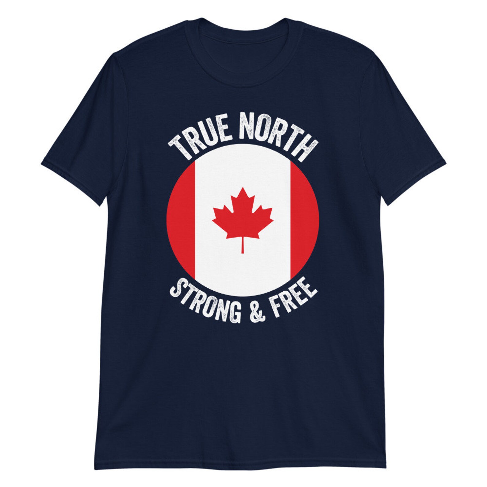 True North Strong and Free Shirt, Proud to Be Canadian Shirt, Happy ...