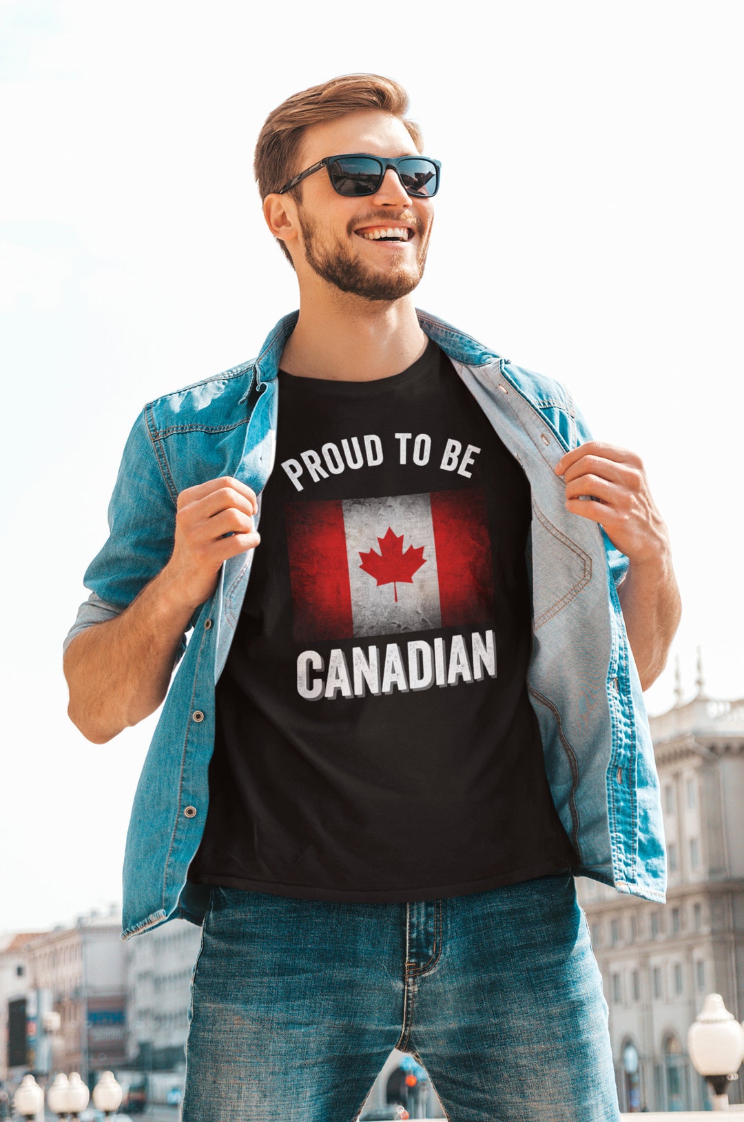 Proud to Be Canadian Shirt, Canada Day Tee, Canada Shirt, Distressed ...