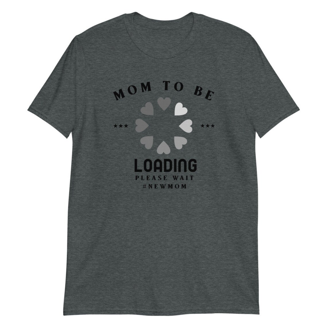 Mom to Be Loading Shirt, New Mom Tshirt, Expecting Mother Tee ...