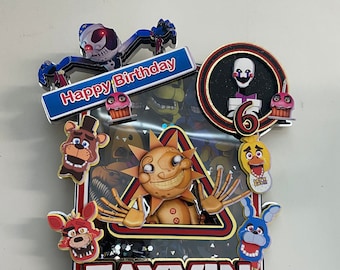 Five Nights at Freddys Cake Topper - Etsy