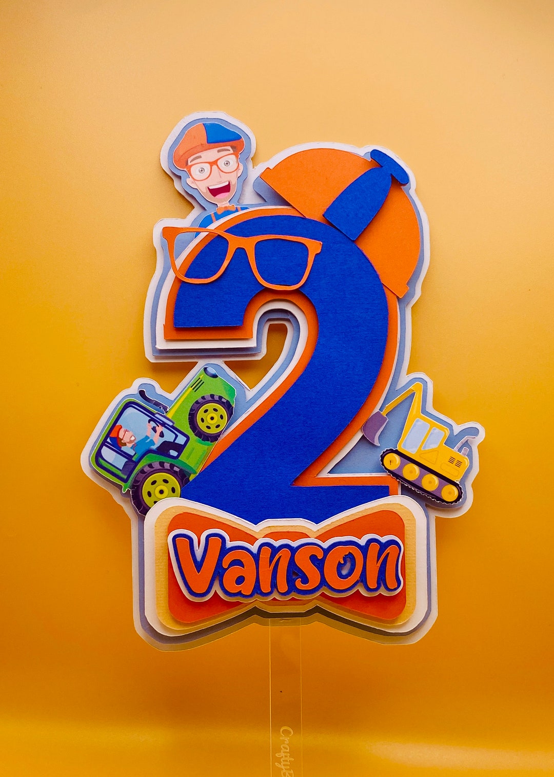 Character Cake Topper - Etsy