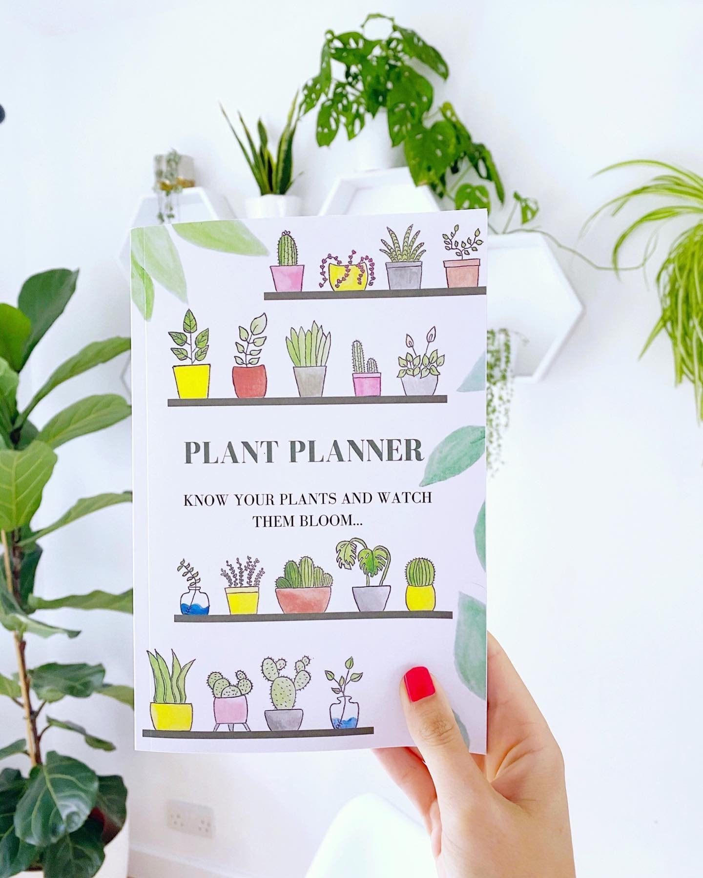 Planificador de plantas Libro de plantas diario de plantas | Etsy España