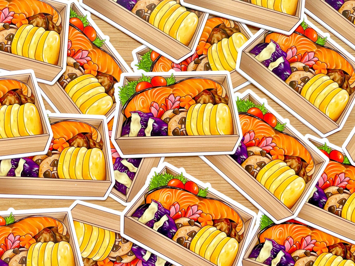 Japanese Food Stickers Stickers Pack Ramen Strawberry | Etsy