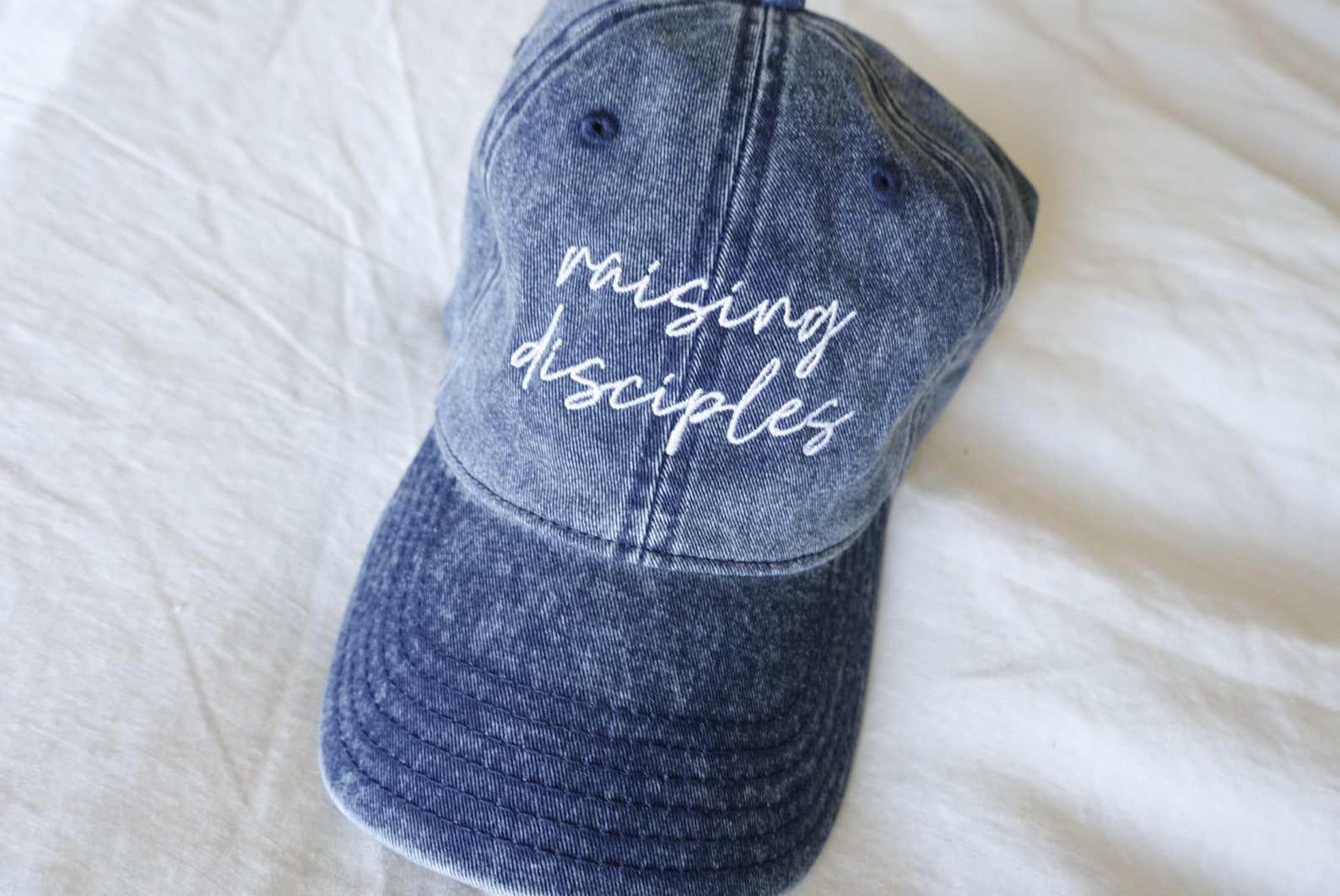 Raising Disciples Hat-baseball Cap-dad Hat-christian - Etsy