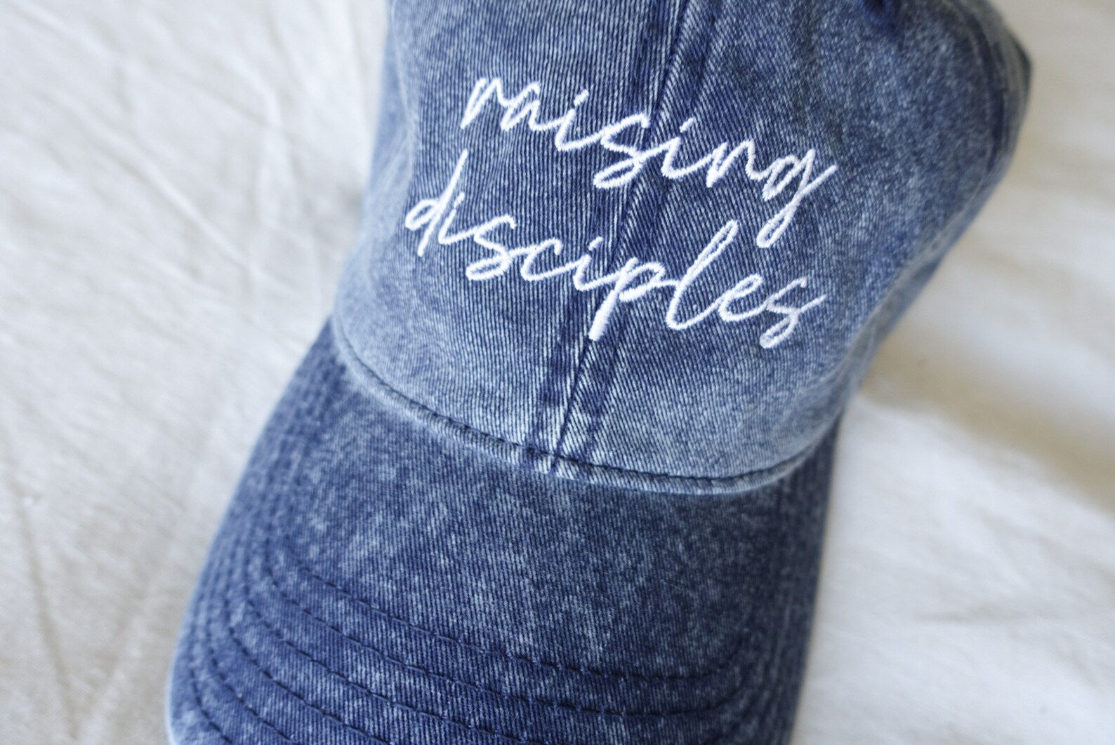 Raising Disciples Hat-baseball Cap-dad Hat-christian - Etsy