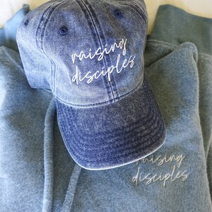 Raising Disciples Hat-baseball Cap-dad Hat-christian Apparel-vintage ...
