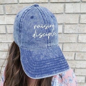 Raising Disciples Hat-baseball Cap-dad Hat-christian Apparel-vintage ...