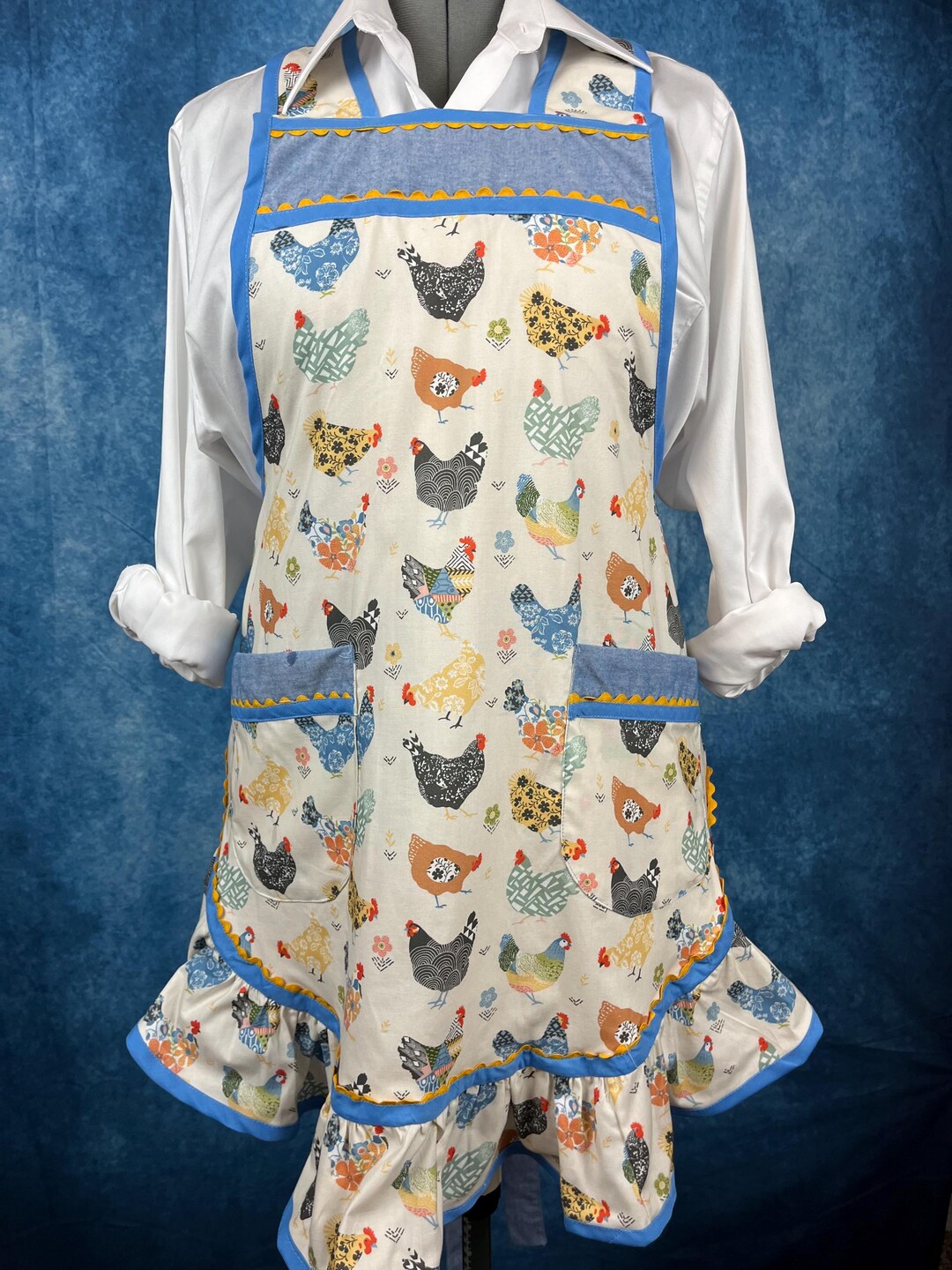Chicken Little Vintage Style Apron - Etsy