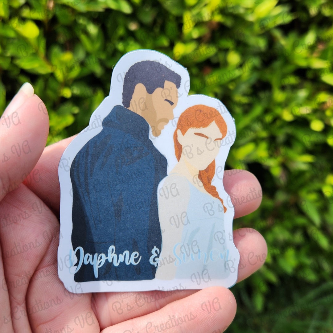 Daphne and Simon, Bridgerton Inspired Flexible Magnet, 30oz & 40oz ...