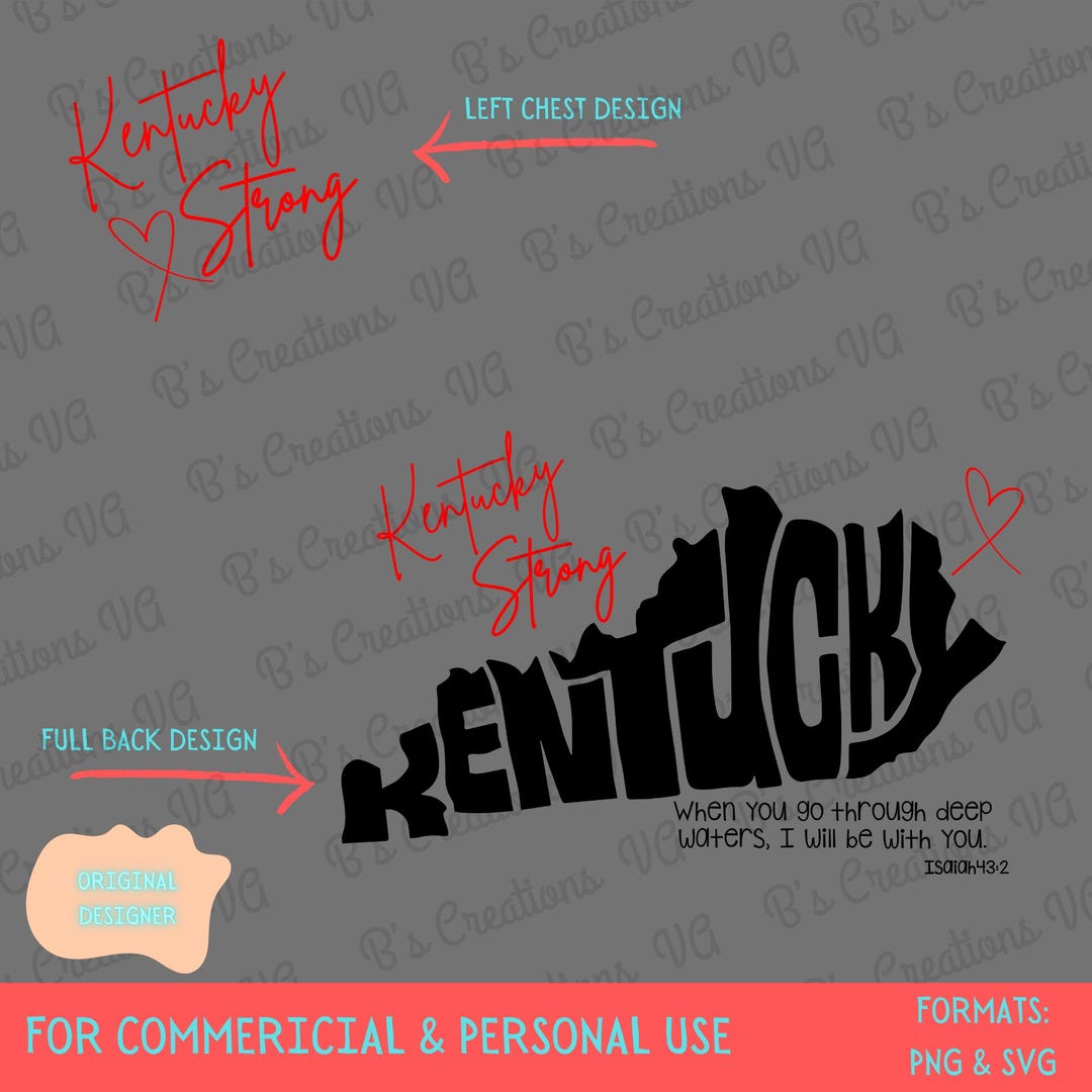 Kentucky Strong SVG PNG, Original Design (digital Download) - Etsy
