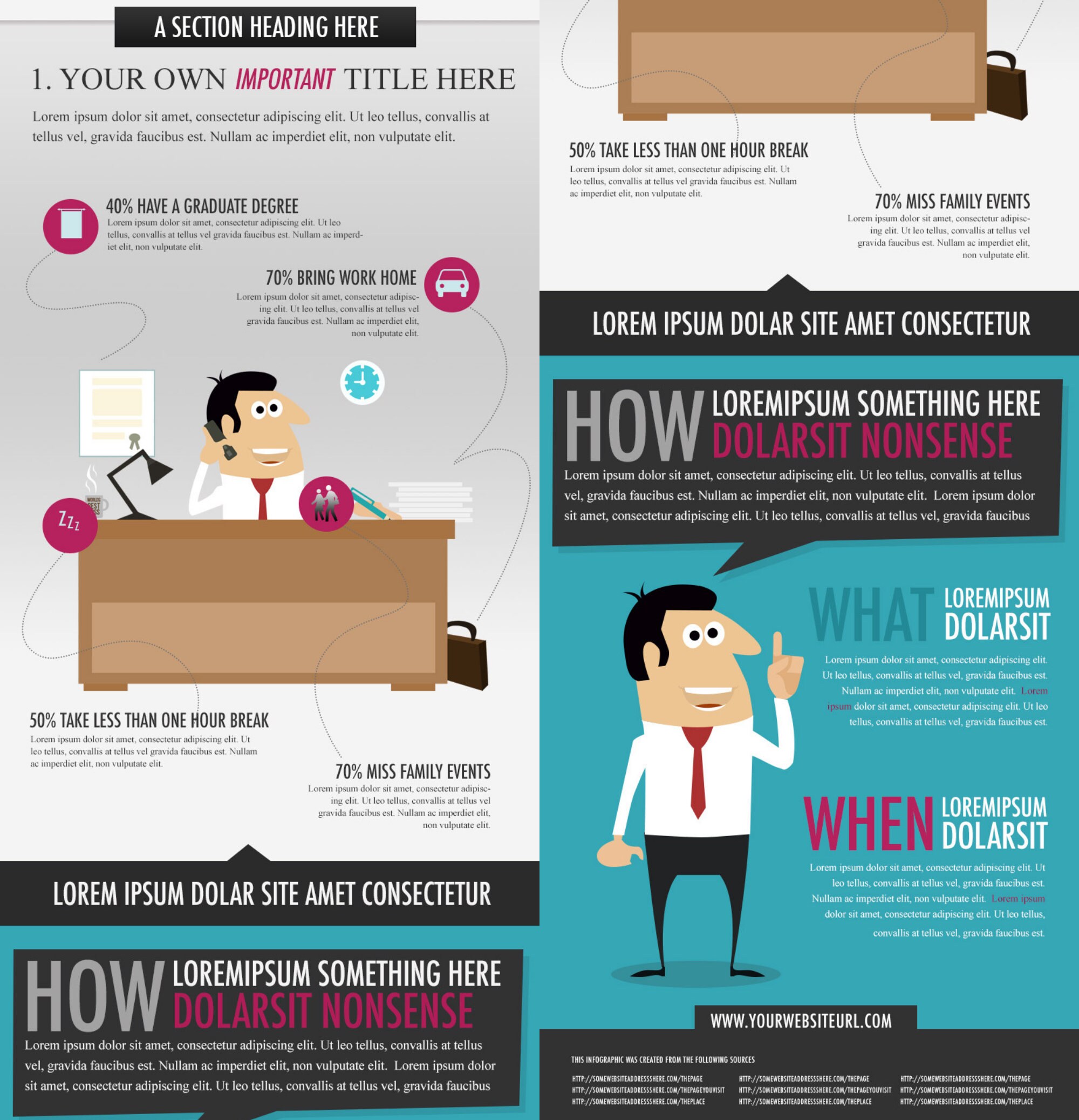 Editable Infographic Template, PSD Template, Infographic Poster ...