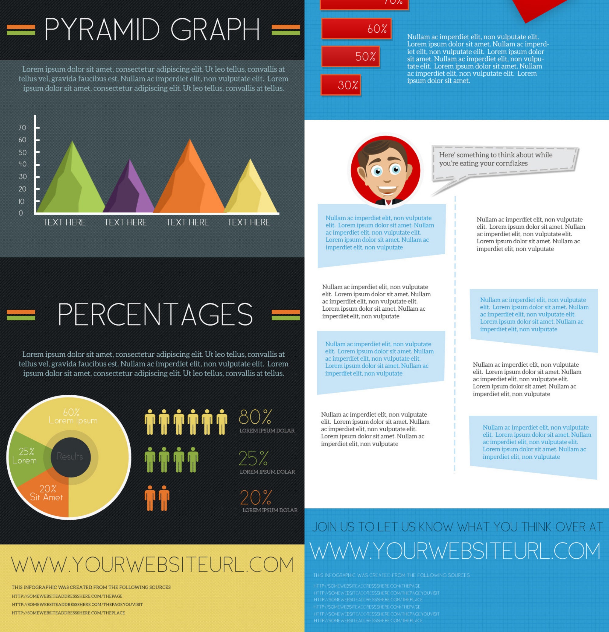 Editable Infographic Template, PSD Template, Infographic Poster ...