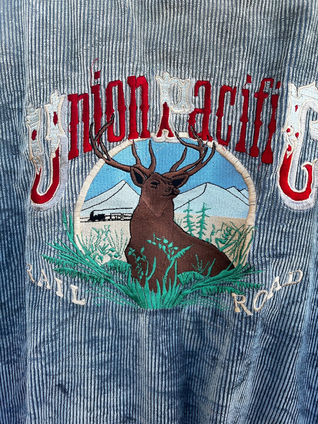 Union Pacific Railroad Elk Jacket - Etsy