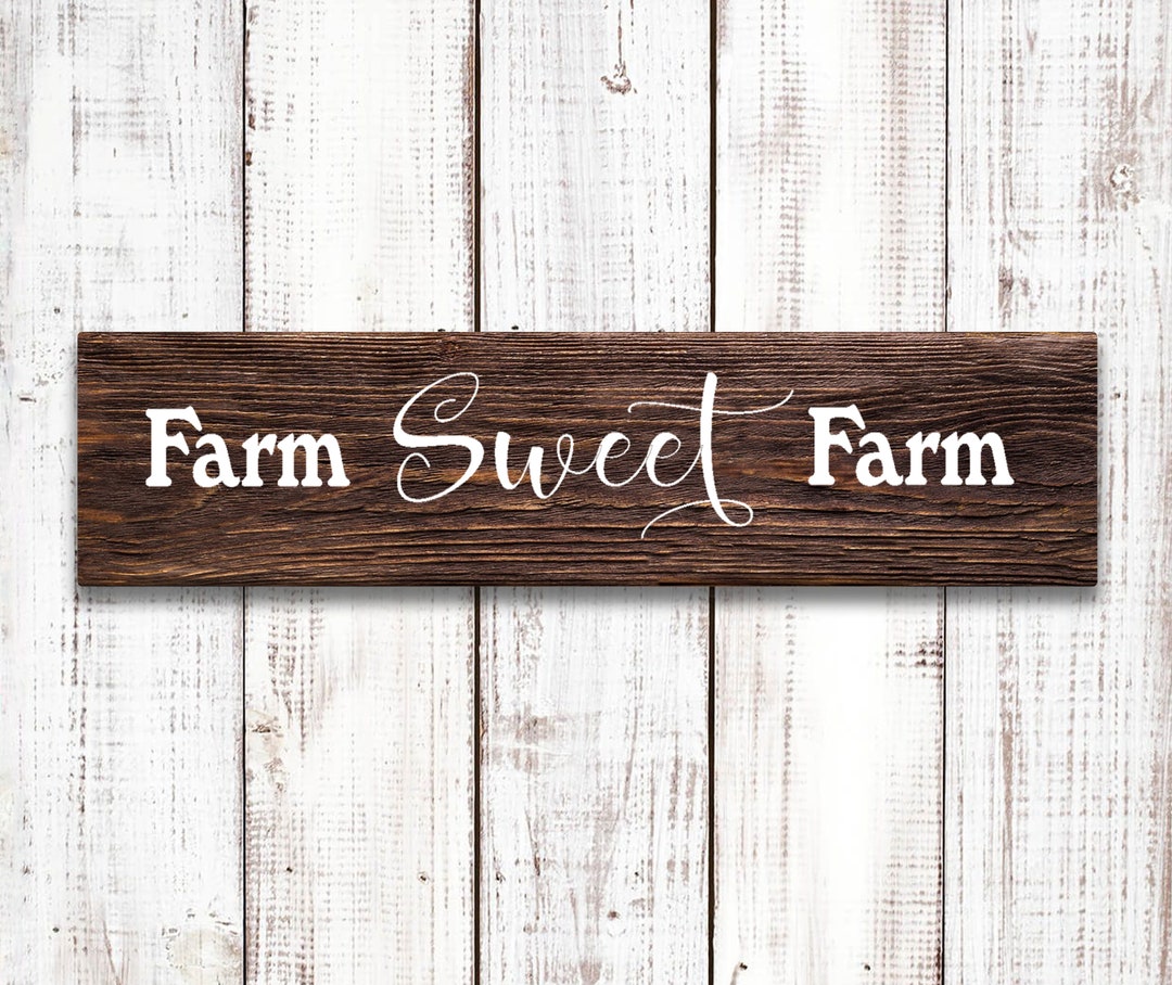 Farm Sweet Farm ~ Svg, Jpeg, Png ~ Digital Download - Etsy