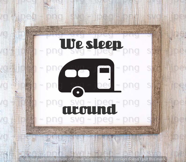 We Sleep Around ~ T-shirt Svg, Pillow Svg, Digital Cut File, Printable ...