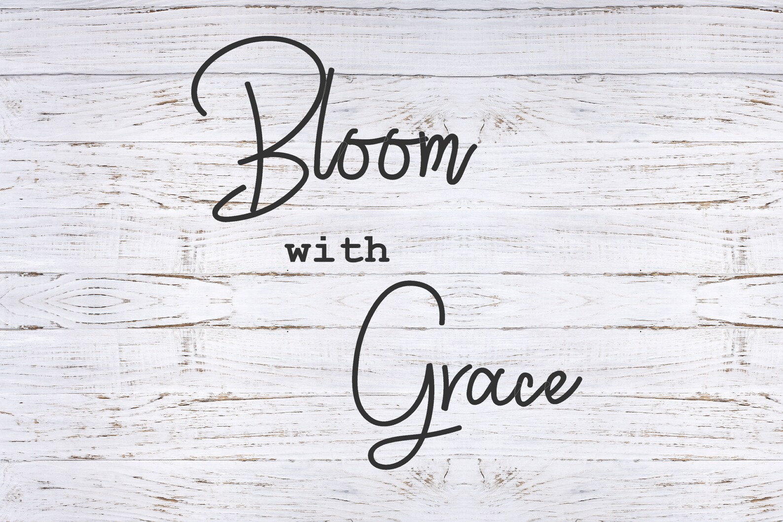 Bloom With Grace Svg Png Jpeg Digital Download - Etsy