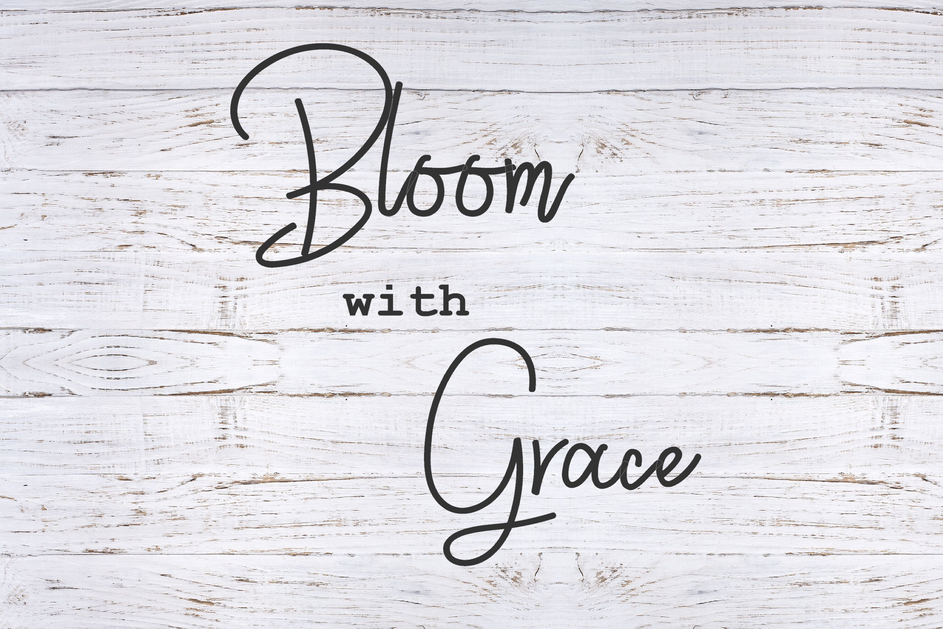 Bloom With Grace Svg Png Jpeg Digital Download - Etsy