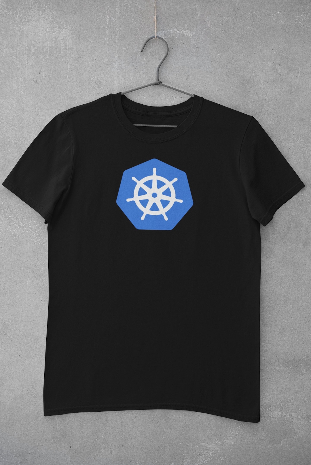 Kubernetes Logo-inspired T-shirt: Stylish K8S Orchestration Tee for ...