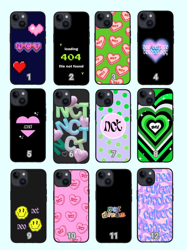 NCT Inspired Phone Case - Etsy
