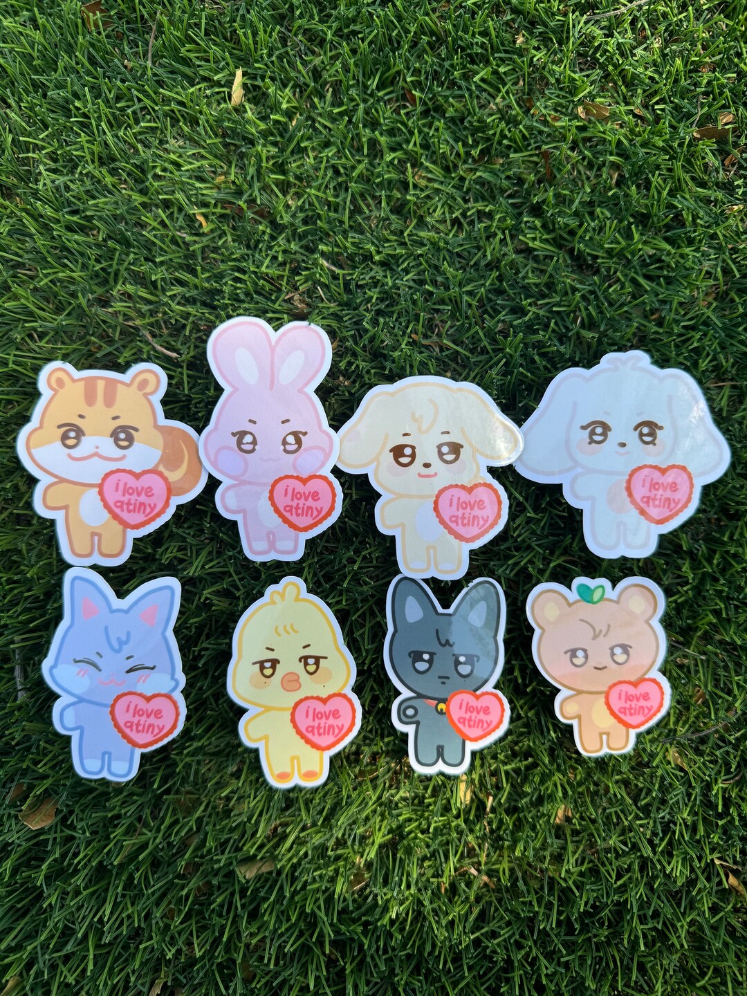 Ateez Aniteez Inspired Vinyl Stickers - Etsy