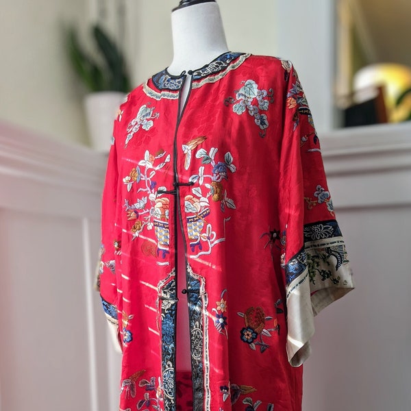 Silk Robe - Etsy