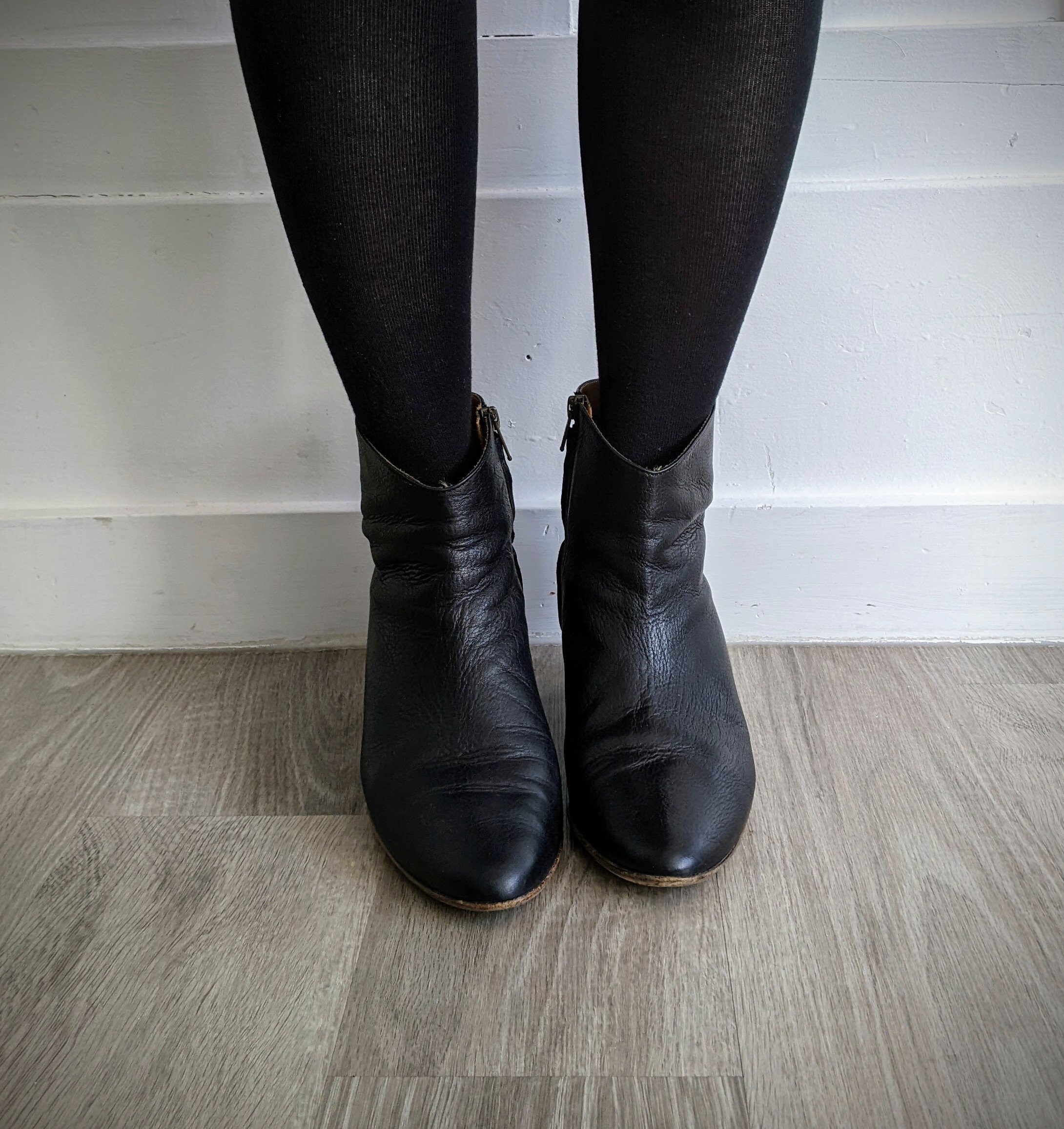 Vintage Isabel Marant Black Leather Booties, Designer Booties, Black ...