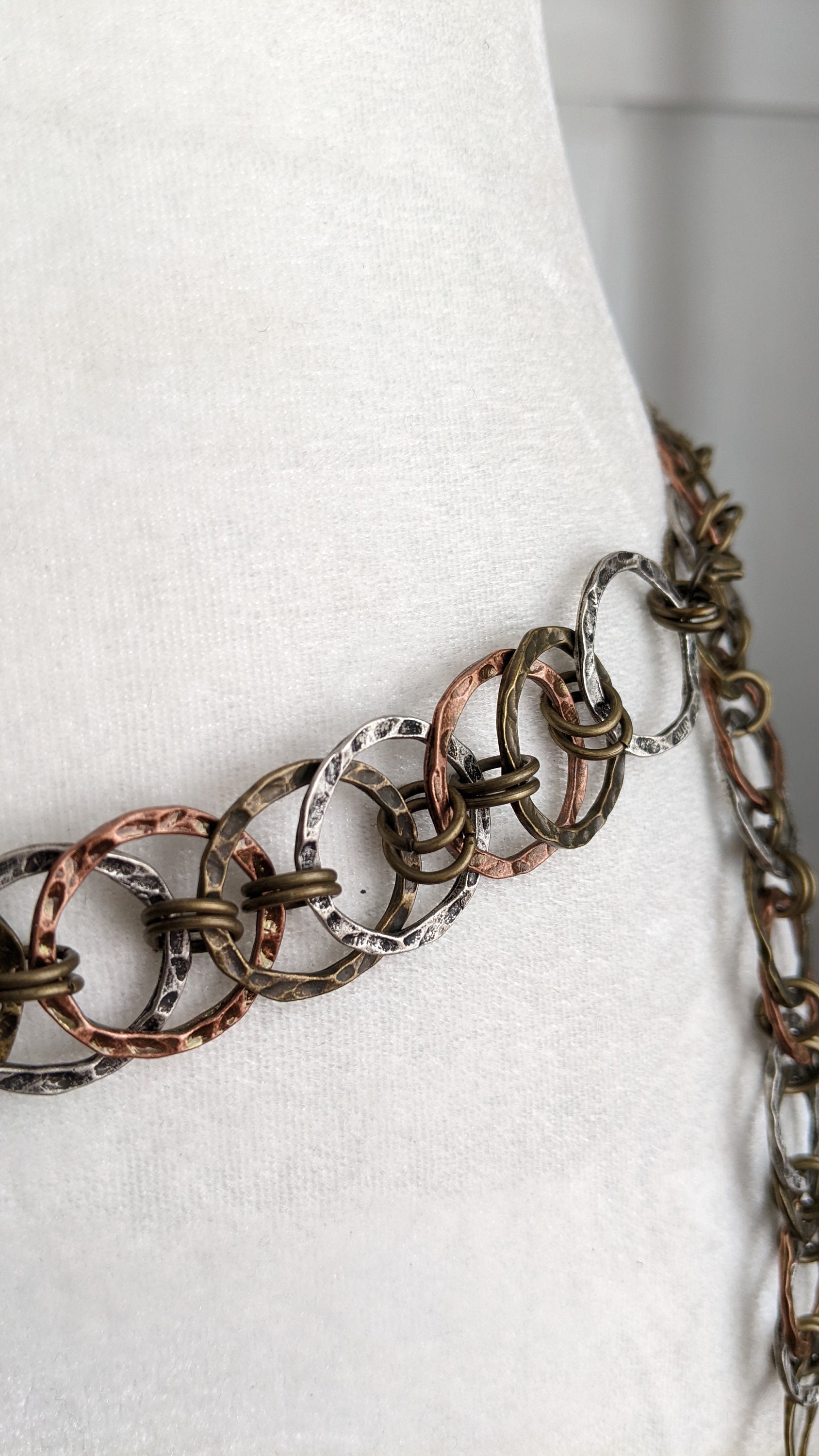 Vintage Metal Chain Belt, Gold Chain Belt - Etsy
