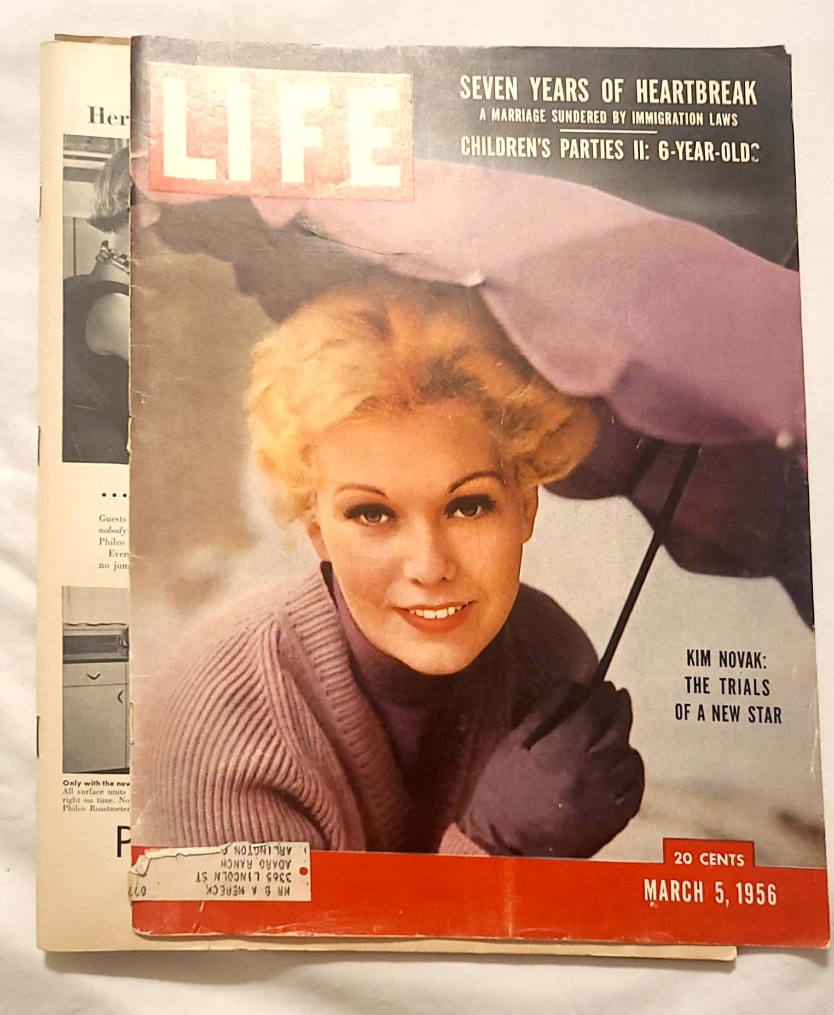 LIFE Vintage Life Magazine: March 5 1956 Amazing Advertisements Cover ...