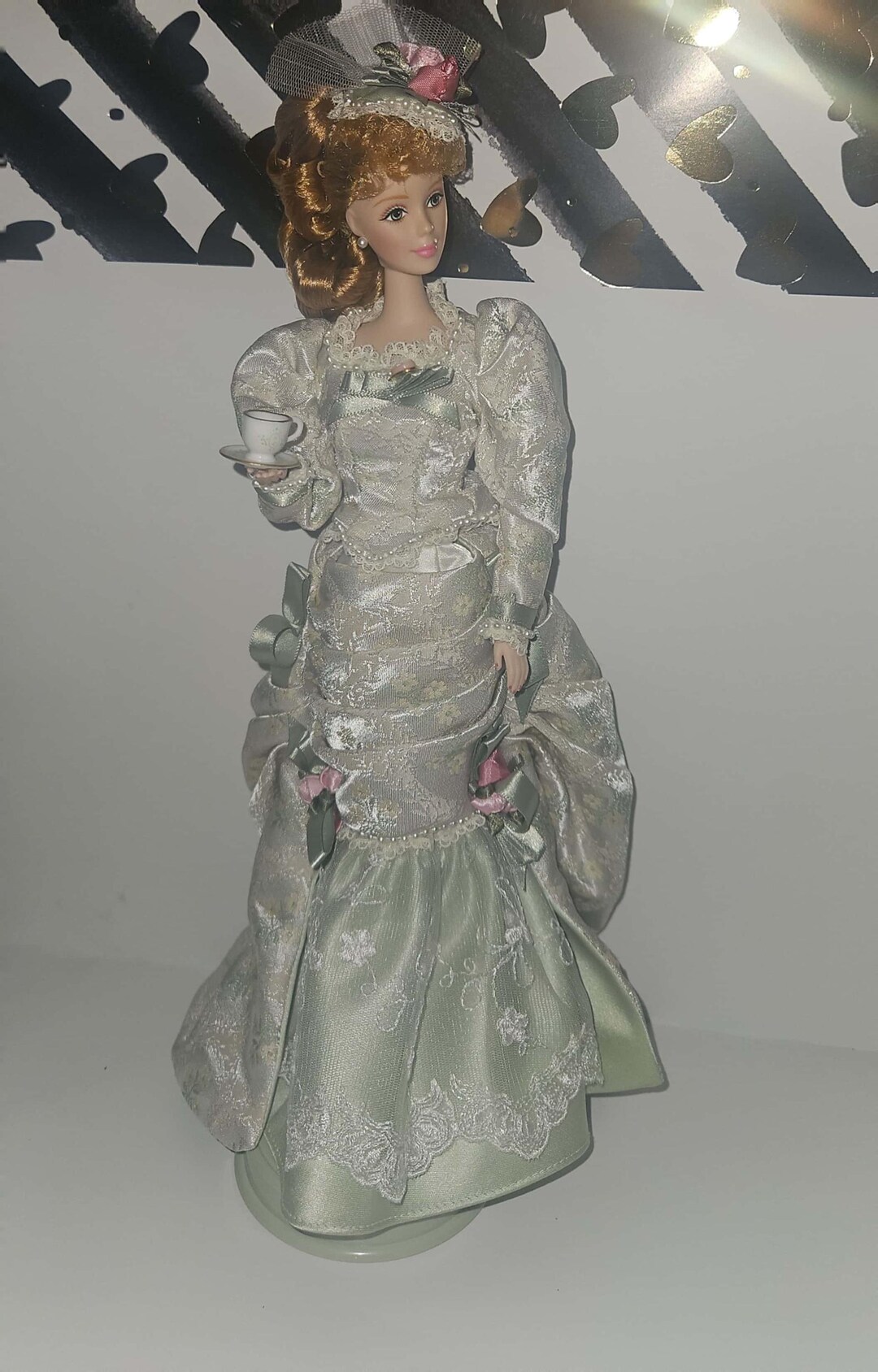 Barbie Mint Memories Victorian Porcelain Doll Limited Ed. 1998 - Etsy
