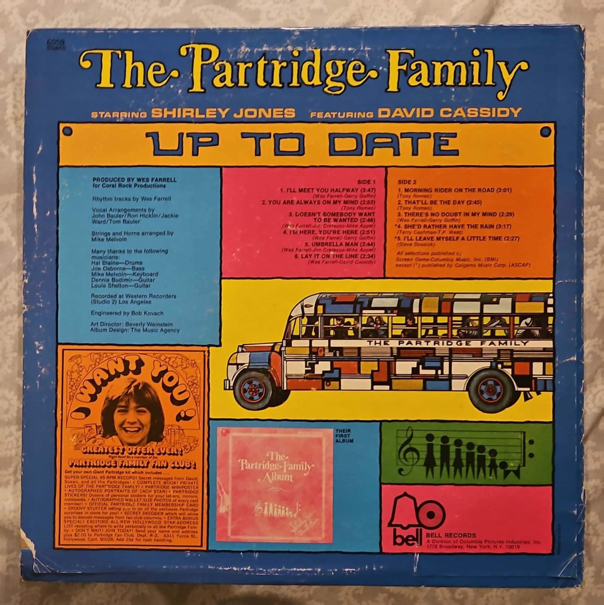 The Partridge Family Vinal Record - Etsy