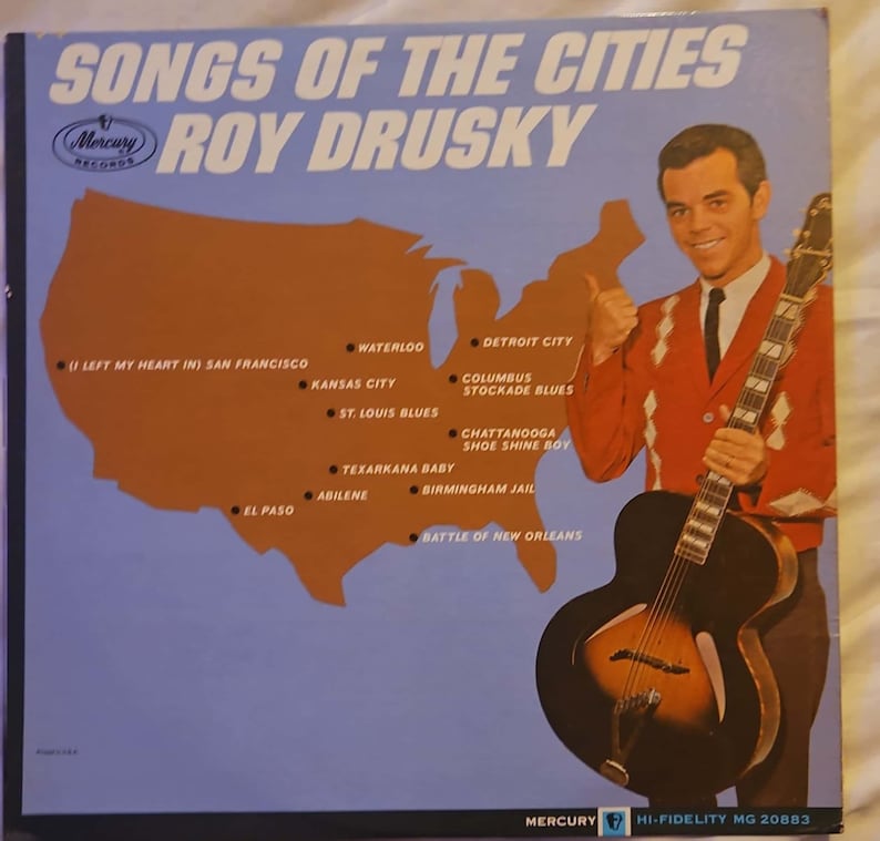 Roy Drusky Vinyl Record - Etsy