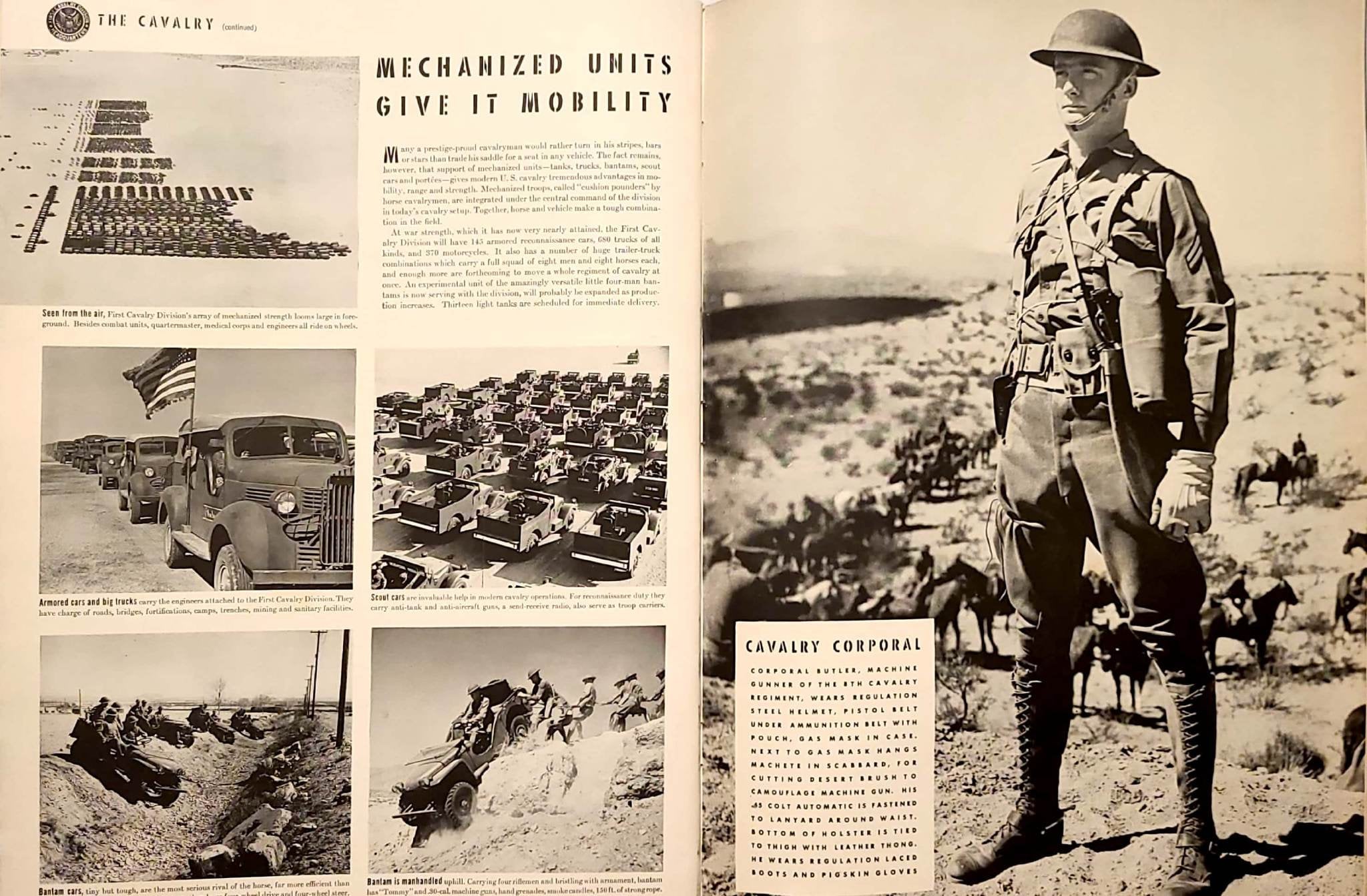 WW2 Life Magazine US Army Cavalry April 21st 1941 RARE - Etsy