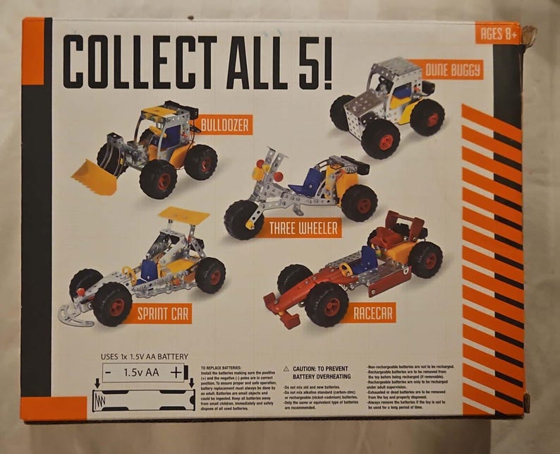 Constructors Dune Buggy Motorized Construction Kit - New - Insides Are ...